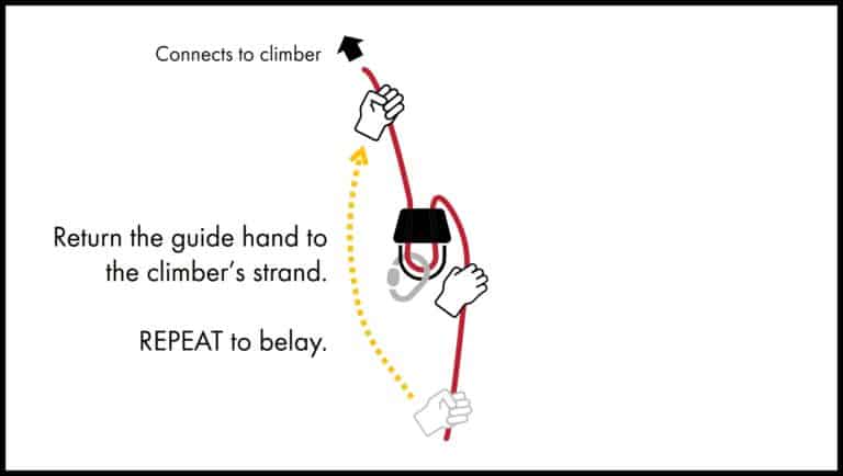 How To Belay With An ATC: Illustrated Guide • Climb Tall Peaks